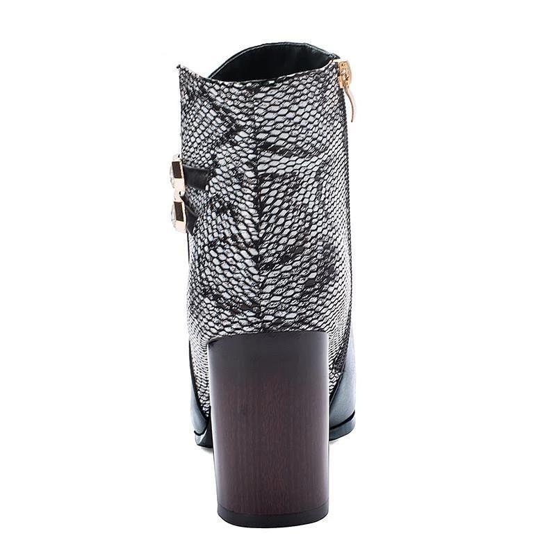 Bottines Façon Serpent | Esprit Serpent