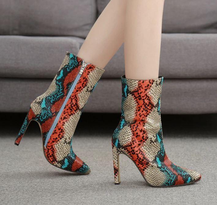 Bottines Colorées Femme | Esprit Serpent