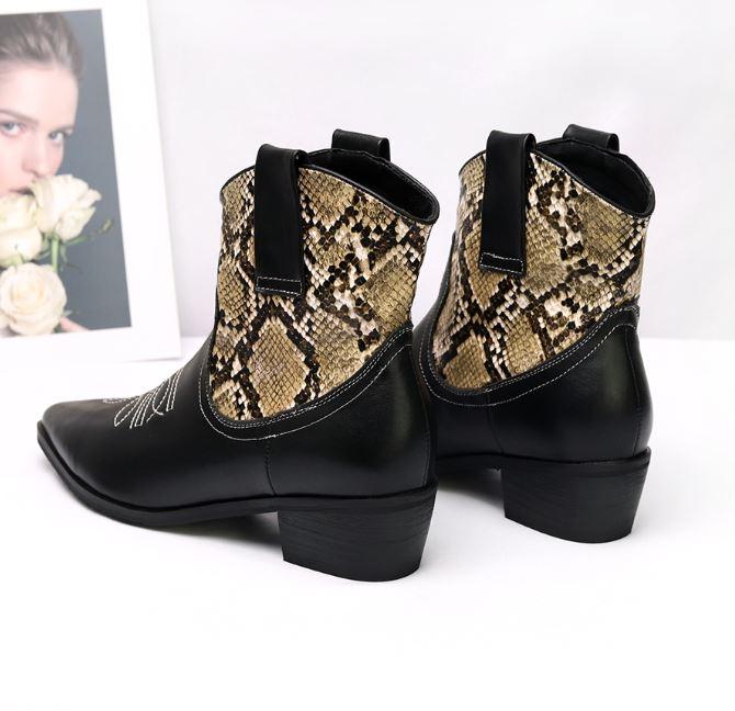 Bottines Imprimé Python | Esprit Serpent