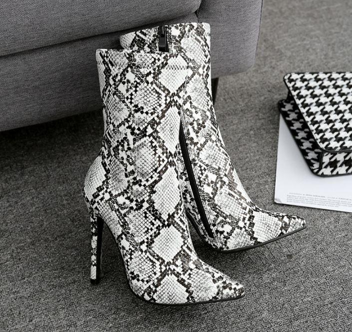 Bottines Peau De Serpent | Esprit Serpent