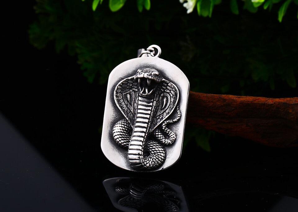 Collier Serpent Acier | Esprit Serpent
