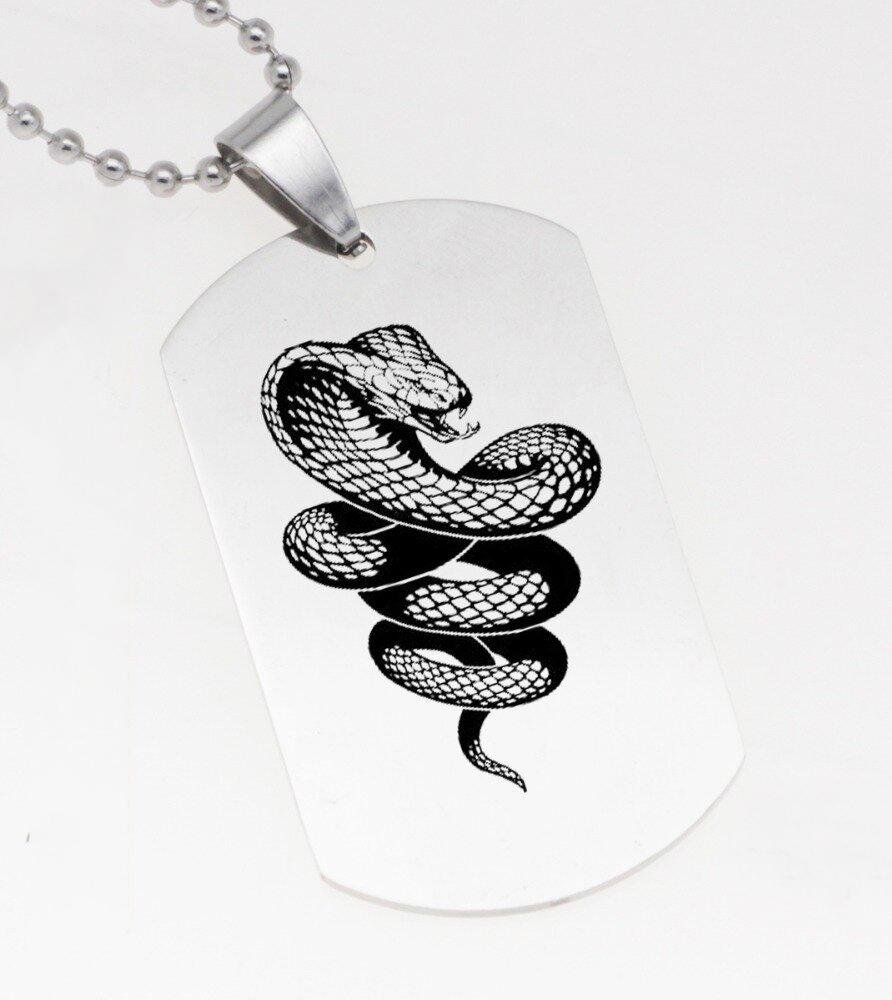 Chaîne Plaque Militaire | Esprit Serpent